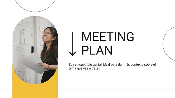 Presentación iniciativa | Plantillas de Genially